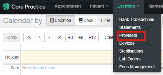 How to Edit a Provider Profile – Core Practice