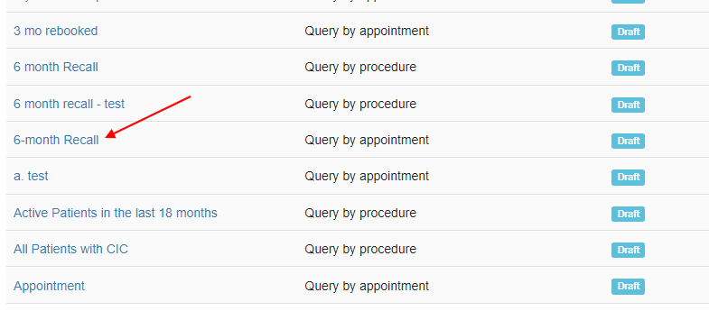 How to add templates for marketing recall campaigns – Core Practice