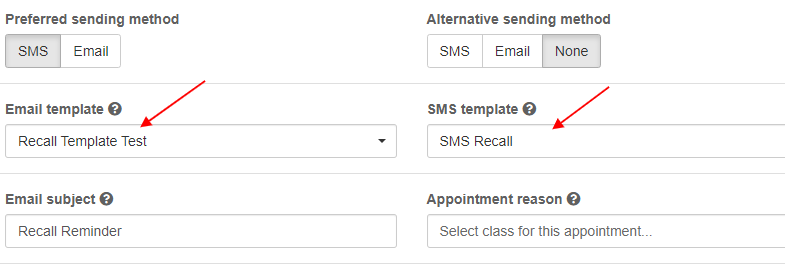 How to add templates for marketing recall campaigns – Core Practice