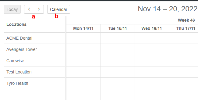 How to use the Calendar Setup – Core Practice