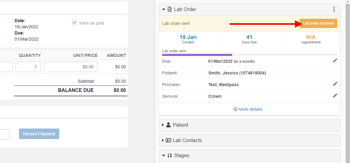 How to follow-up the lab work – Core Practice
