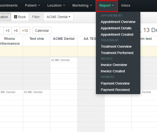 How to run Location Payment Summary Report – Core Practice