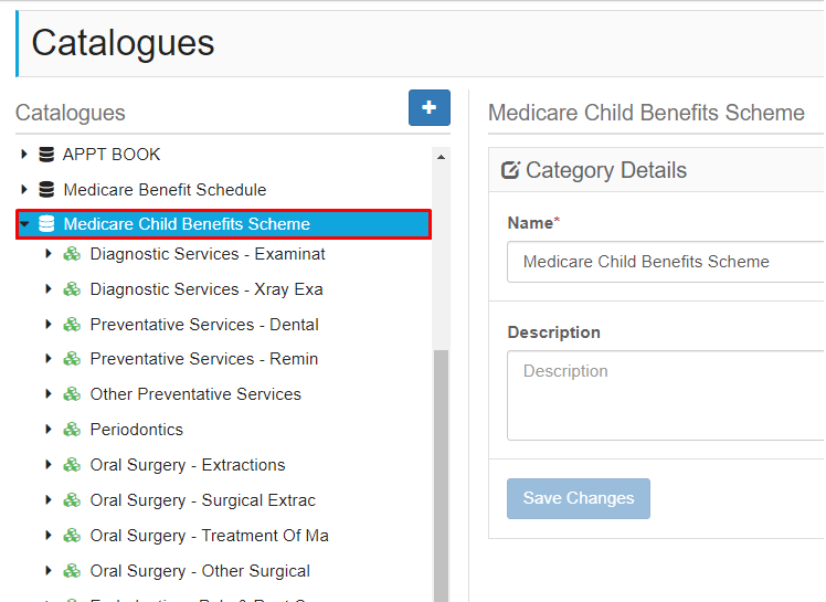 How to set Medicare Items (CDBS) – Core Practice