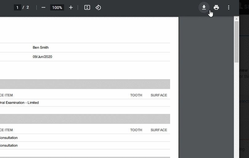 How do I export patient records? – Core Practice