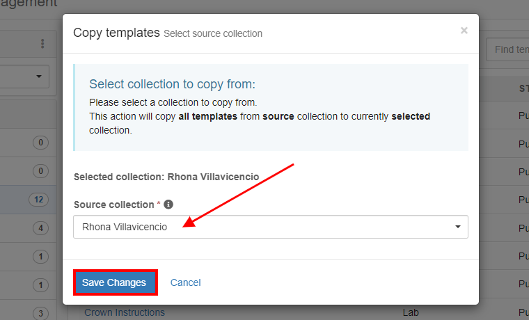 How to copy an entire quick note collection – Core Practice