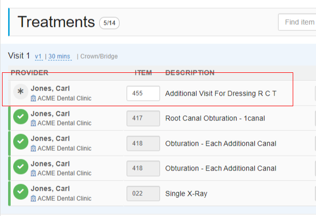 How do I undo a treatment from treatment details without removing it ...