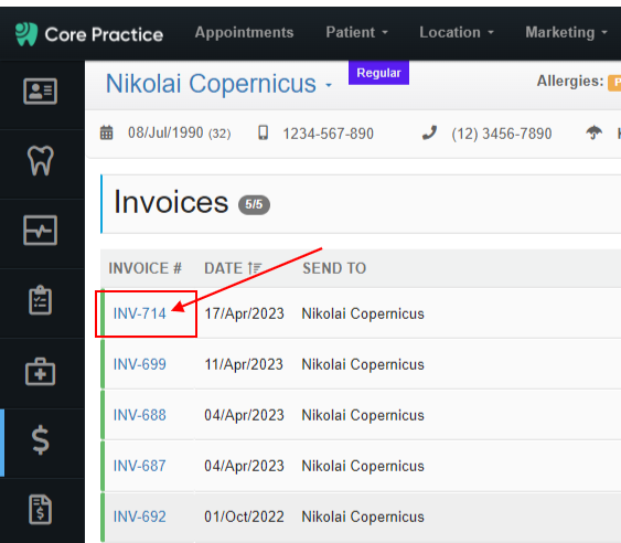 How do I reverse a discount? – Core Practice