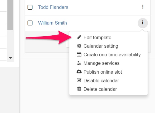 How to use the Calendar Setup – Core Practice