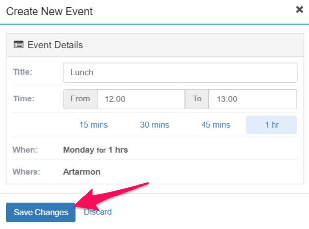 How to use the Calendar Setup – Core Practice
